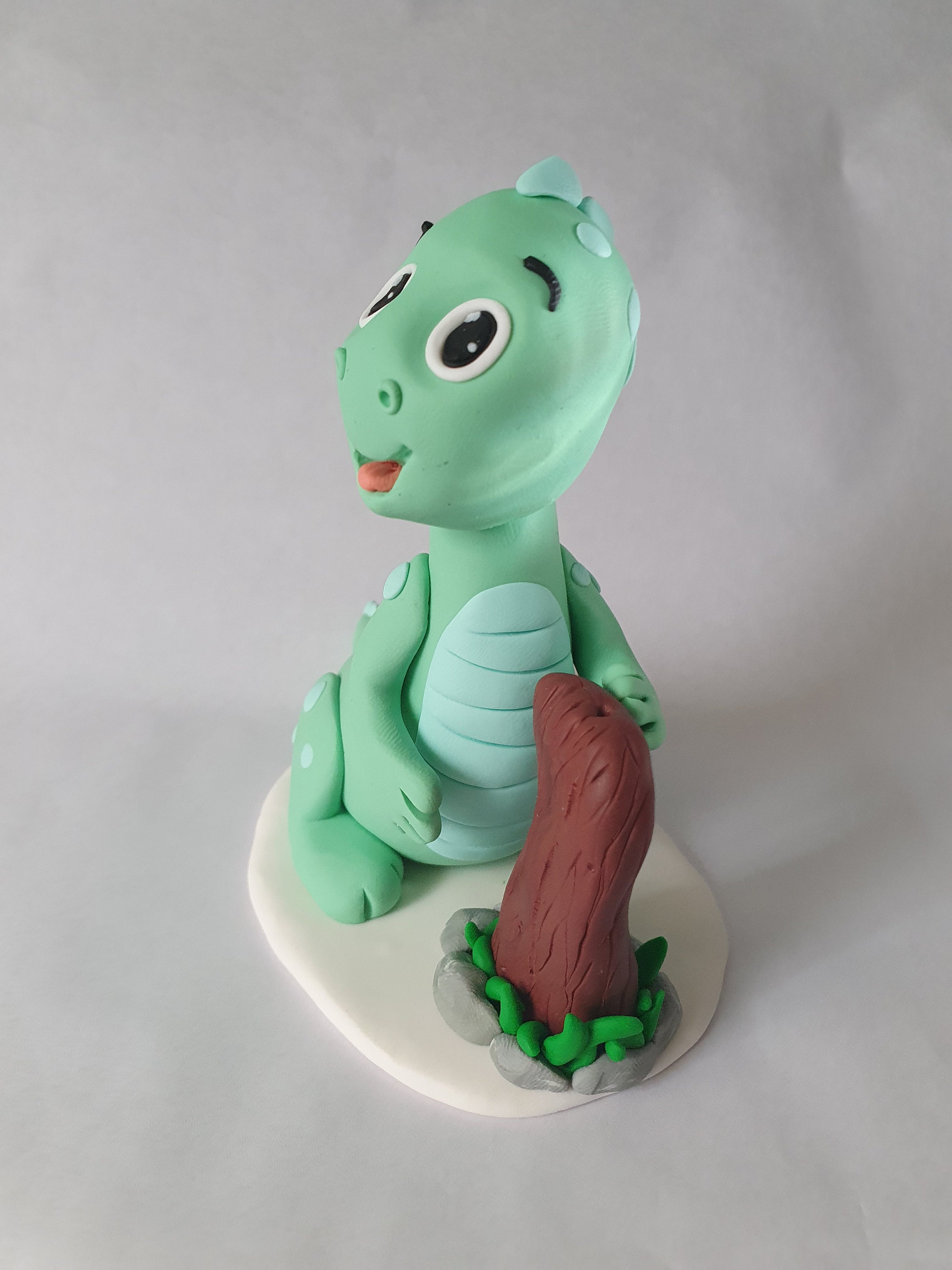 Cute Little Dino Cake Topper - Etsy