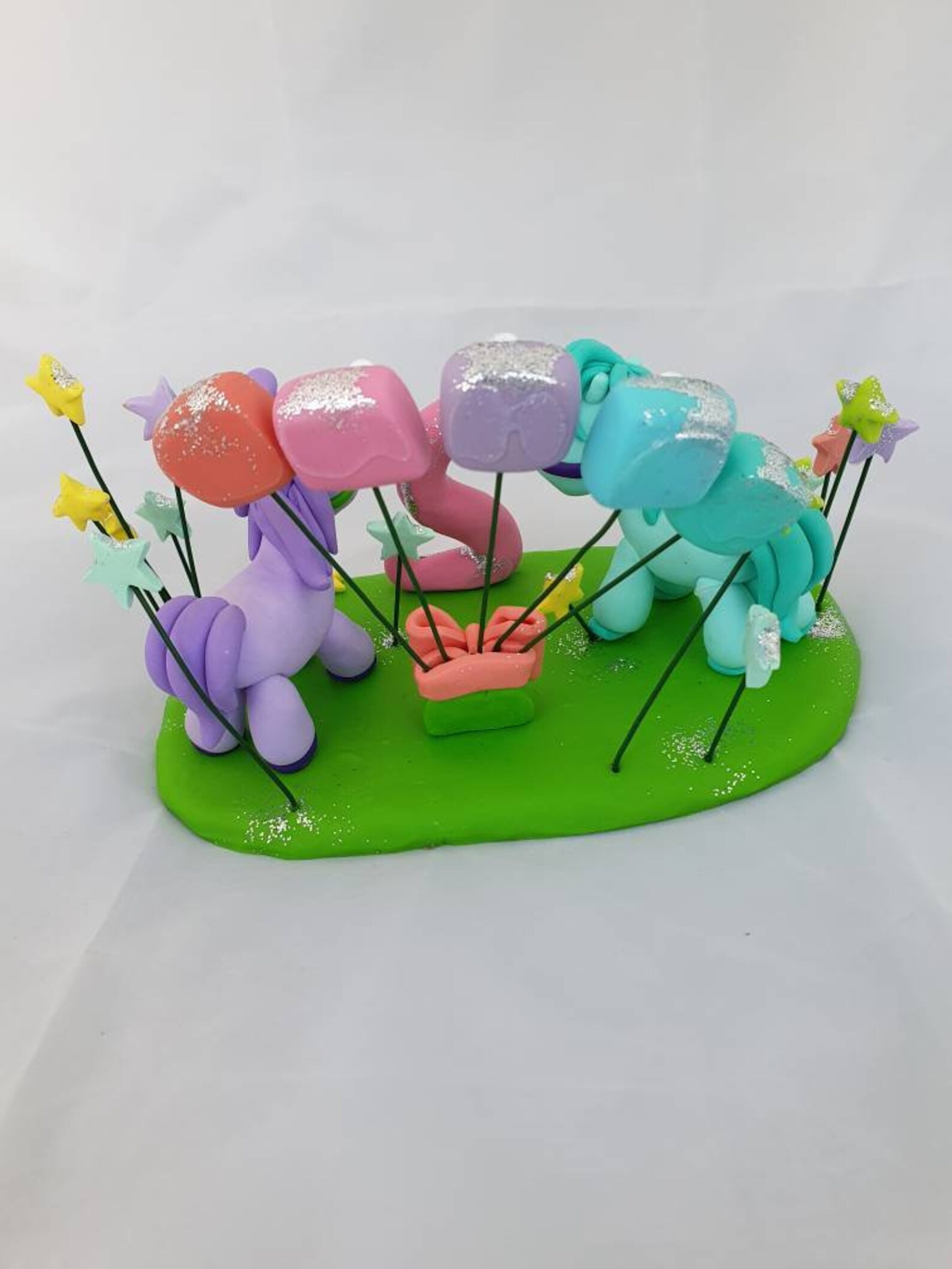 Kids Cake Topper Birthday Cake Topper Horses Cake Topper | Etsy