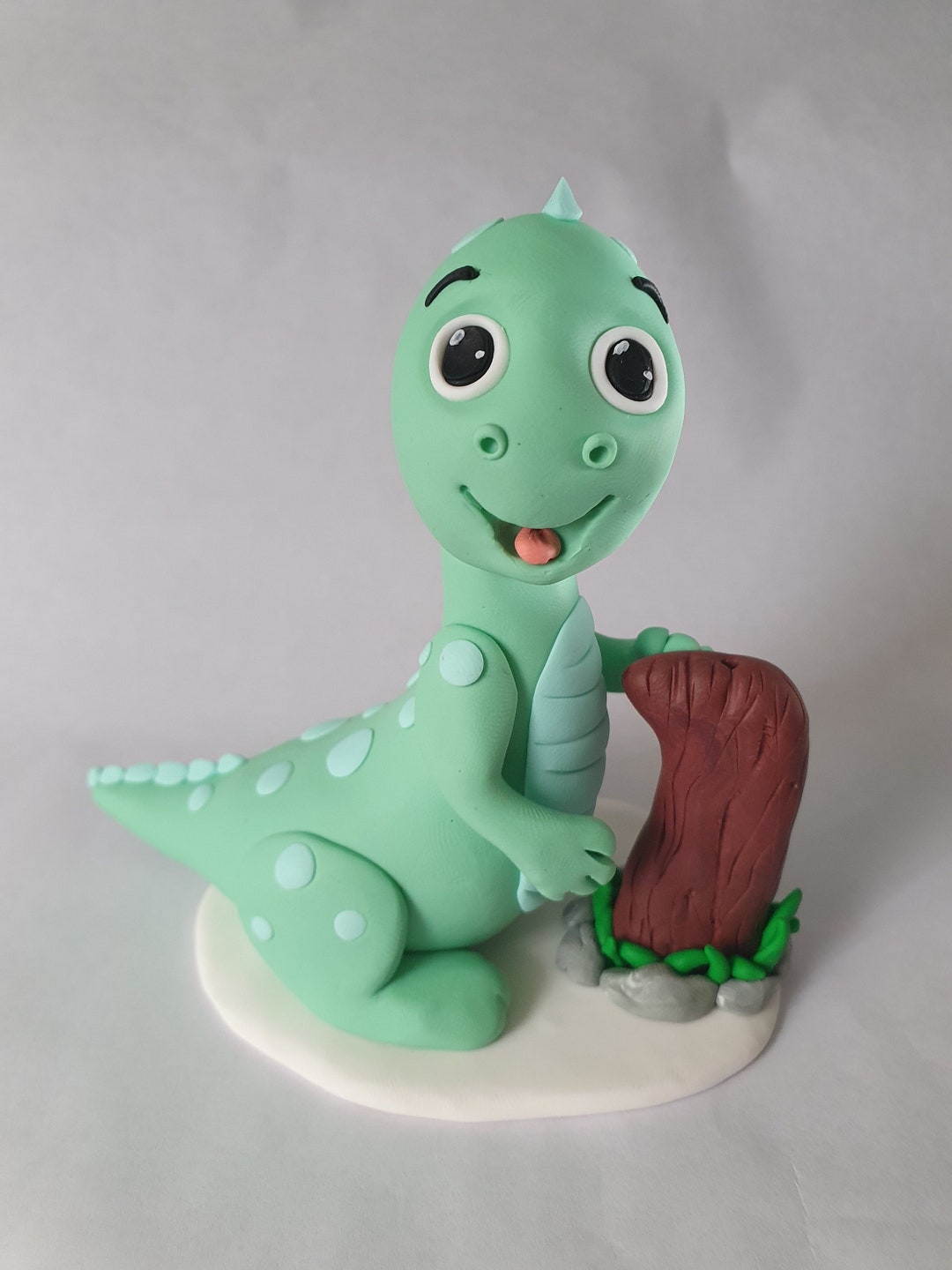 Cute Little Dino Cake Topper - Etsy