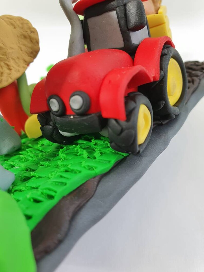 Custom Tractor Cake Topper, Alien Birthday Theme - Etsy