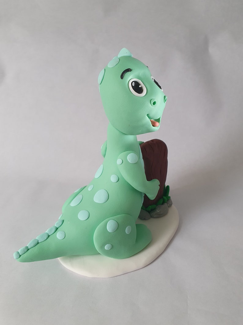 Cute Little Dino Cake Topper - Etsy