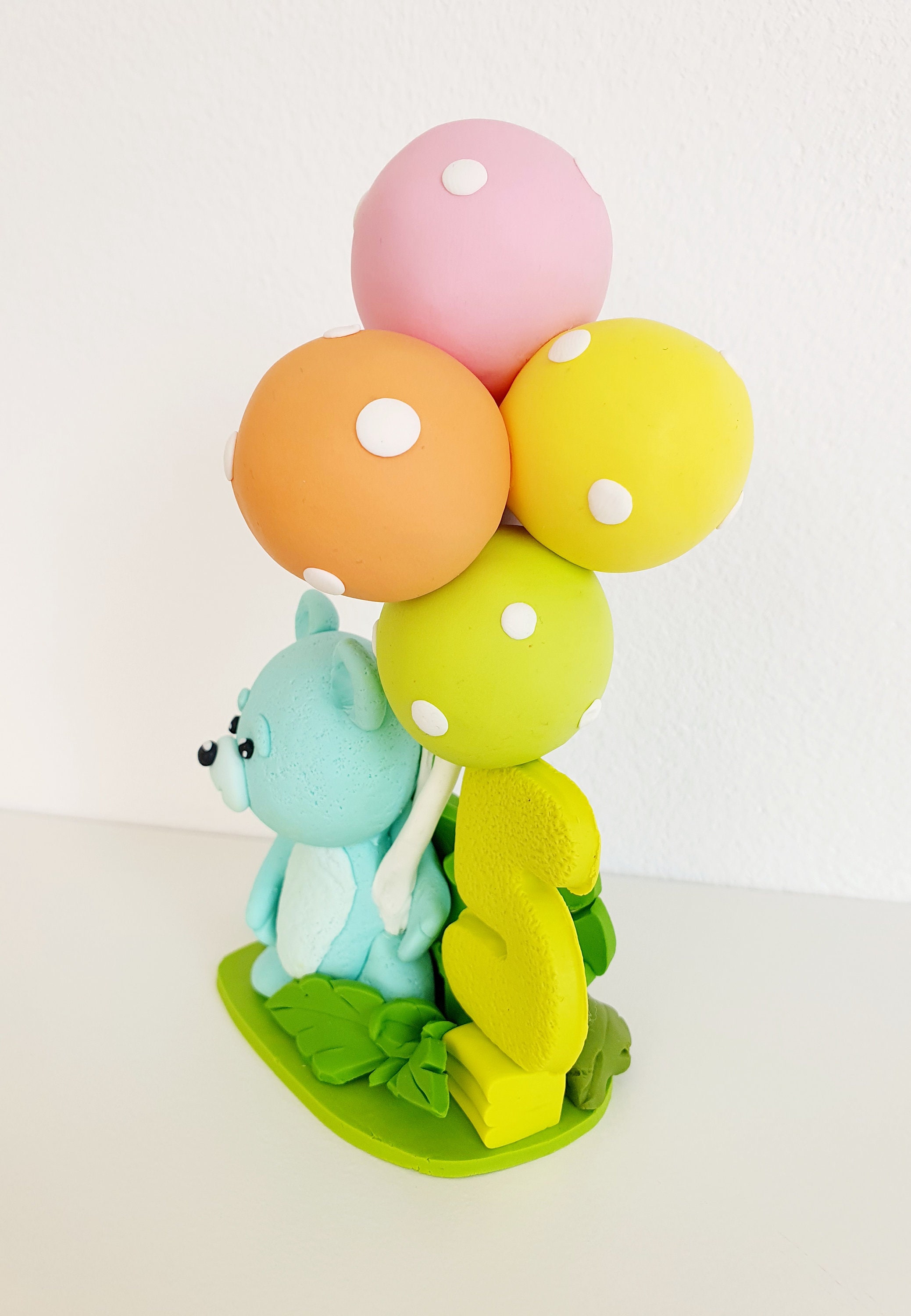 Bear Cake Topper, Teddy Bear Cake Topper, Kids Cake Topper ...