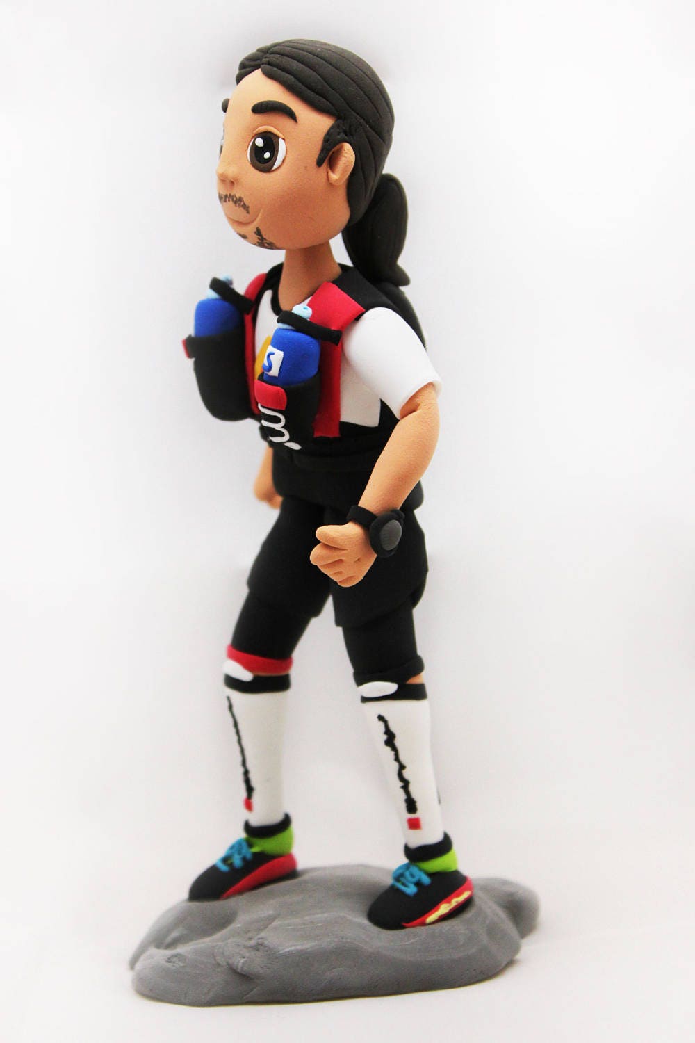 Runner Cake Topper, Marathon Runer Topper, Runner Birthday Gift, Runner ...