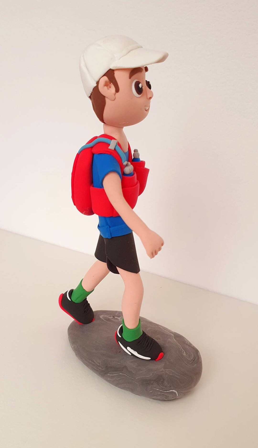 Running Athlete, Trail Runner Topper, Runner Birthday Gift, Birthday ...