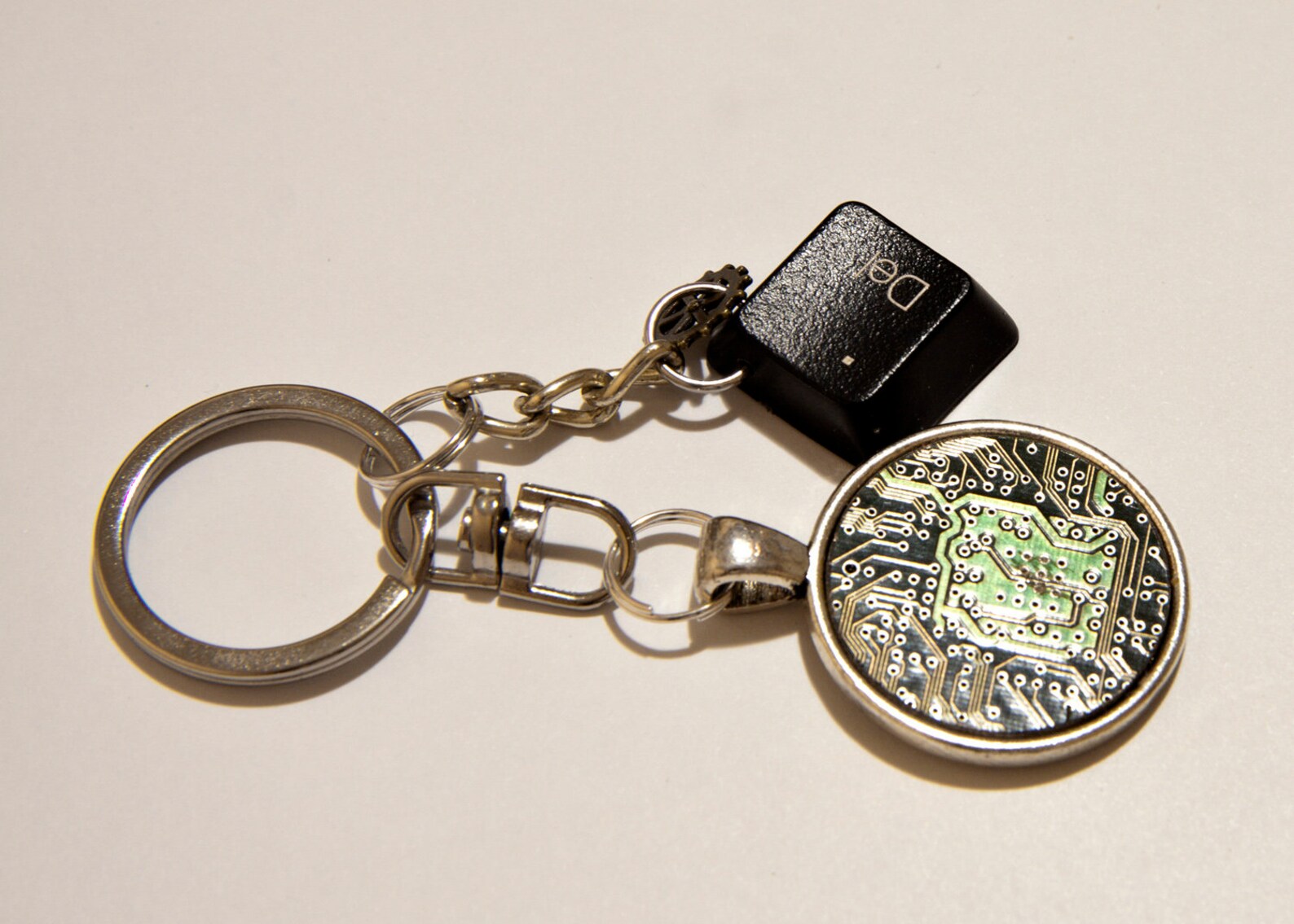 Cool keychains Circuit board art Modern keychain Geek keychain | Etsy