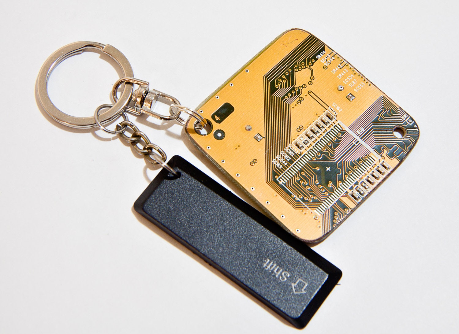 Cpu keychain Cool mens keyrings Motherboard gifts Geeky | Etsy