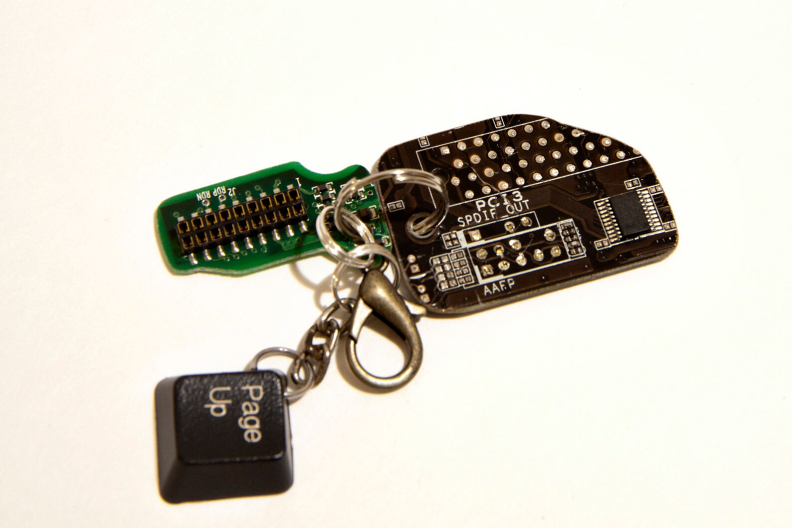 Circuit Board Cpu Keychain Geek Gifts for Him Recycled | Etsy