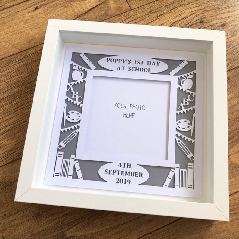 First Day at School Frame Personalised 1st Day at School - Etsy