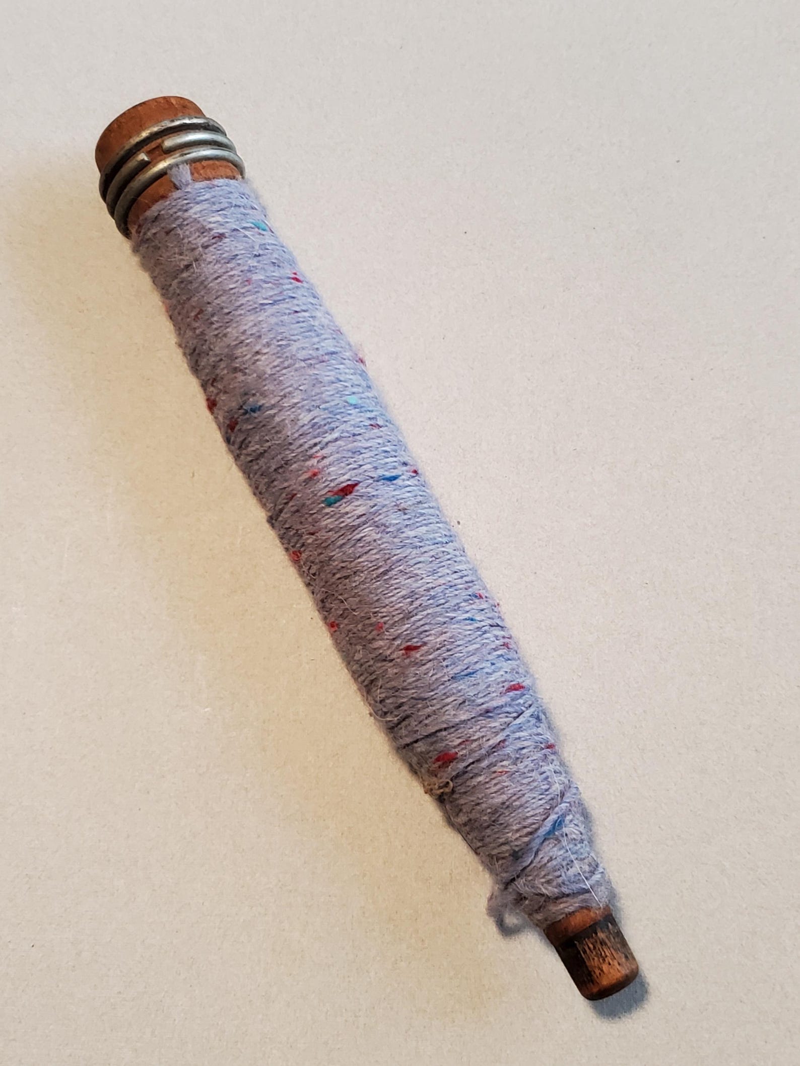 Antique Wood Bobbins, Vintage Textile Spools, New England Mill, Wound ...