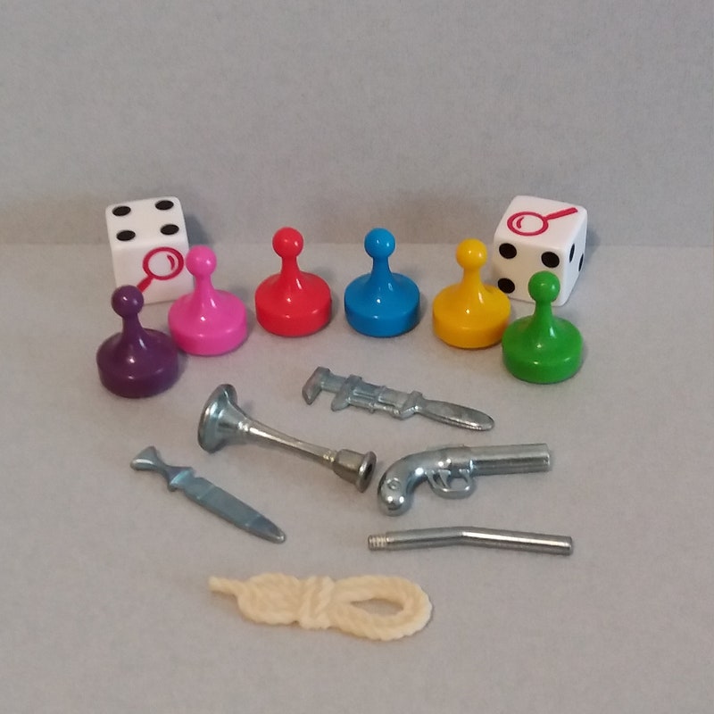 Clue Game Pieces - Etsy