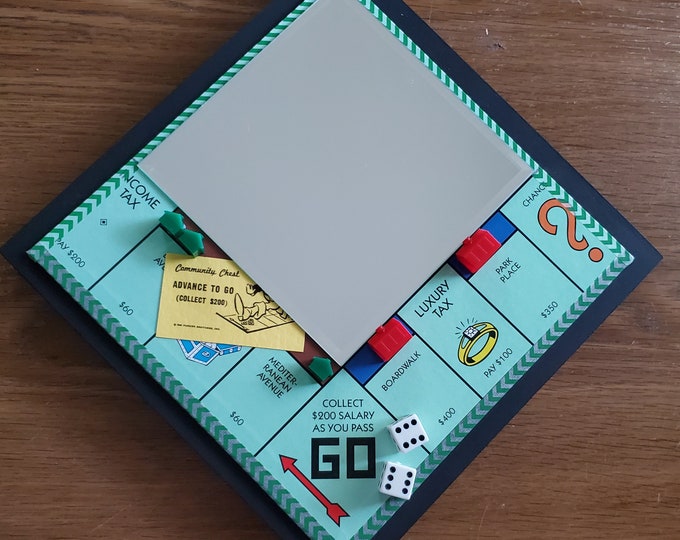 Monopoly Board Mirror, Actual Monopoly Board, Go Corner, Collect 200 ...