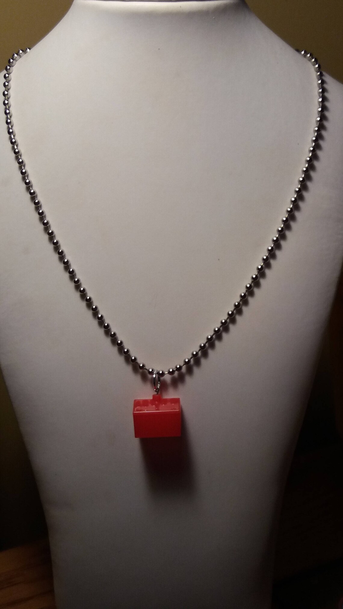 Monopoly Jewelry Hotel Pendant Handmade Steel Ball Chain | Etsy