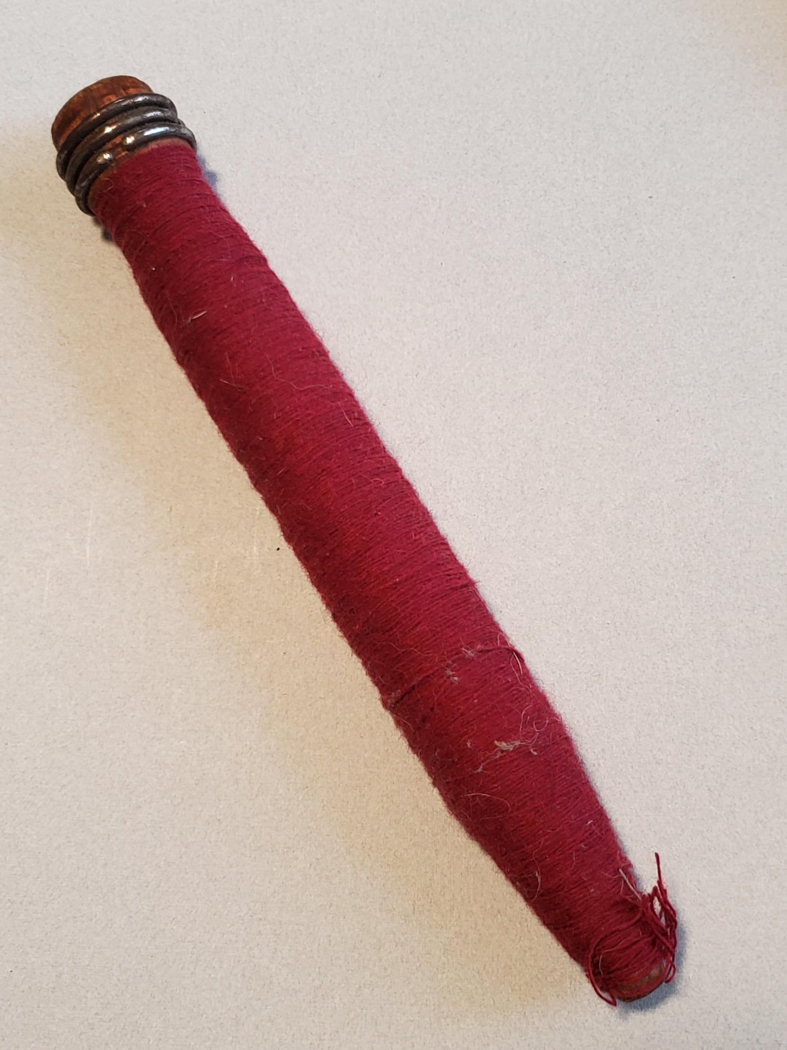 Antique Wood Bobbins, Vintage Textile Spools, New England Mill, Wound ...