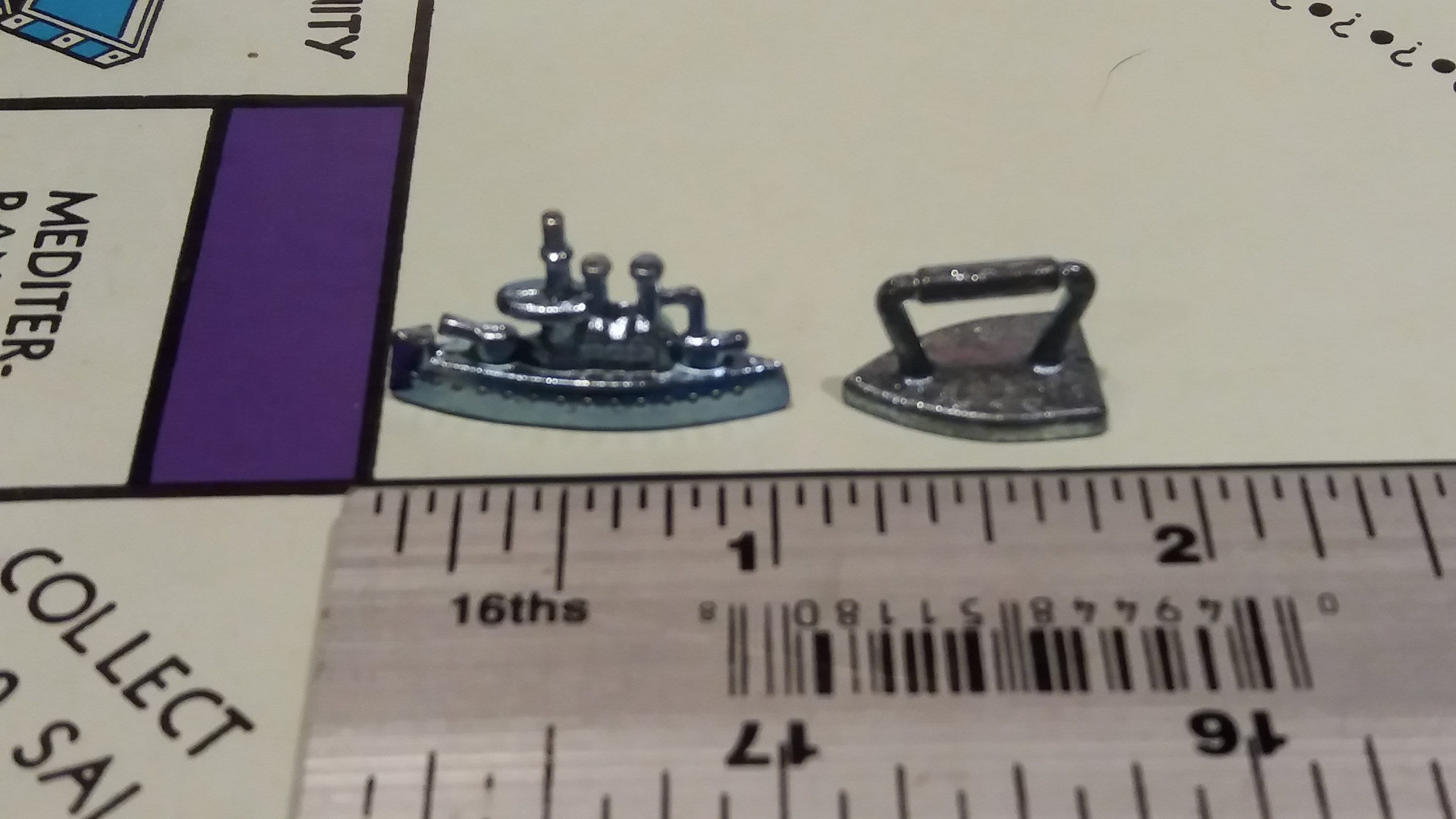 Vintage Monopoly Tokens, Metal Game Tokens, Replacement Piece, Complete ...