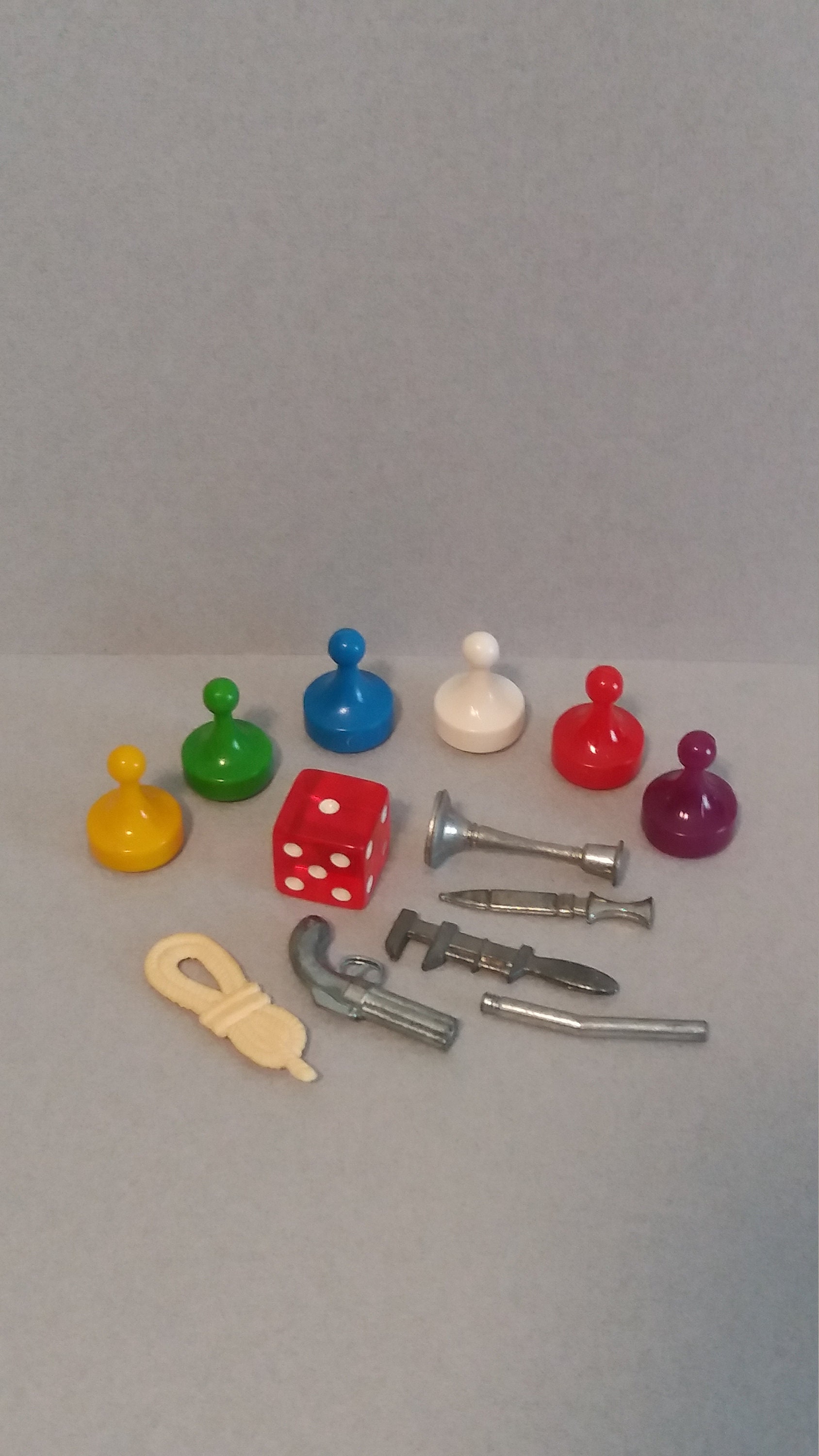 Clue Candlestick Game Pieces