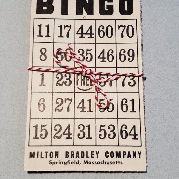 Vintage Bingo Cards - Etsy