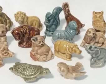 Wade Whimsies Red Rose Tea Noahs Ark Animal Series - Etsy Canada