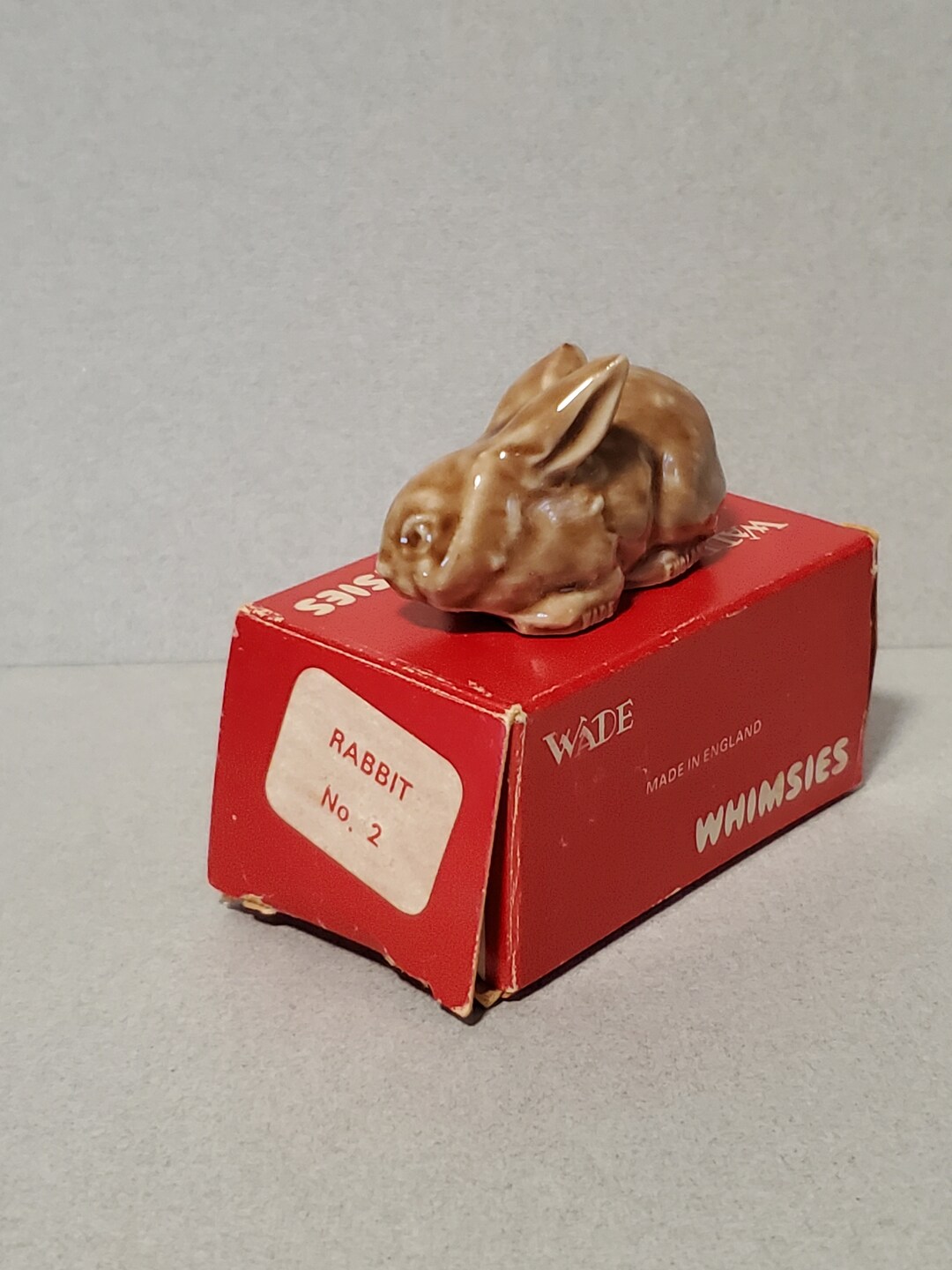 Wade Whimsies Rabbit With Original Box Set 1 1971 Vintage - Etsy