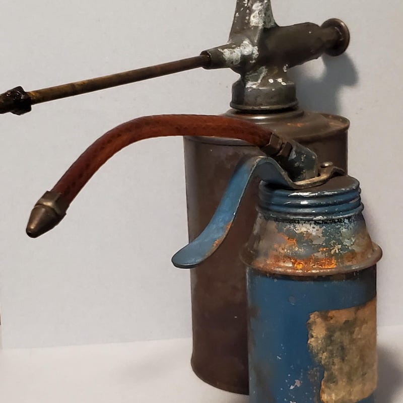 Antique Oil Cans - Etsy