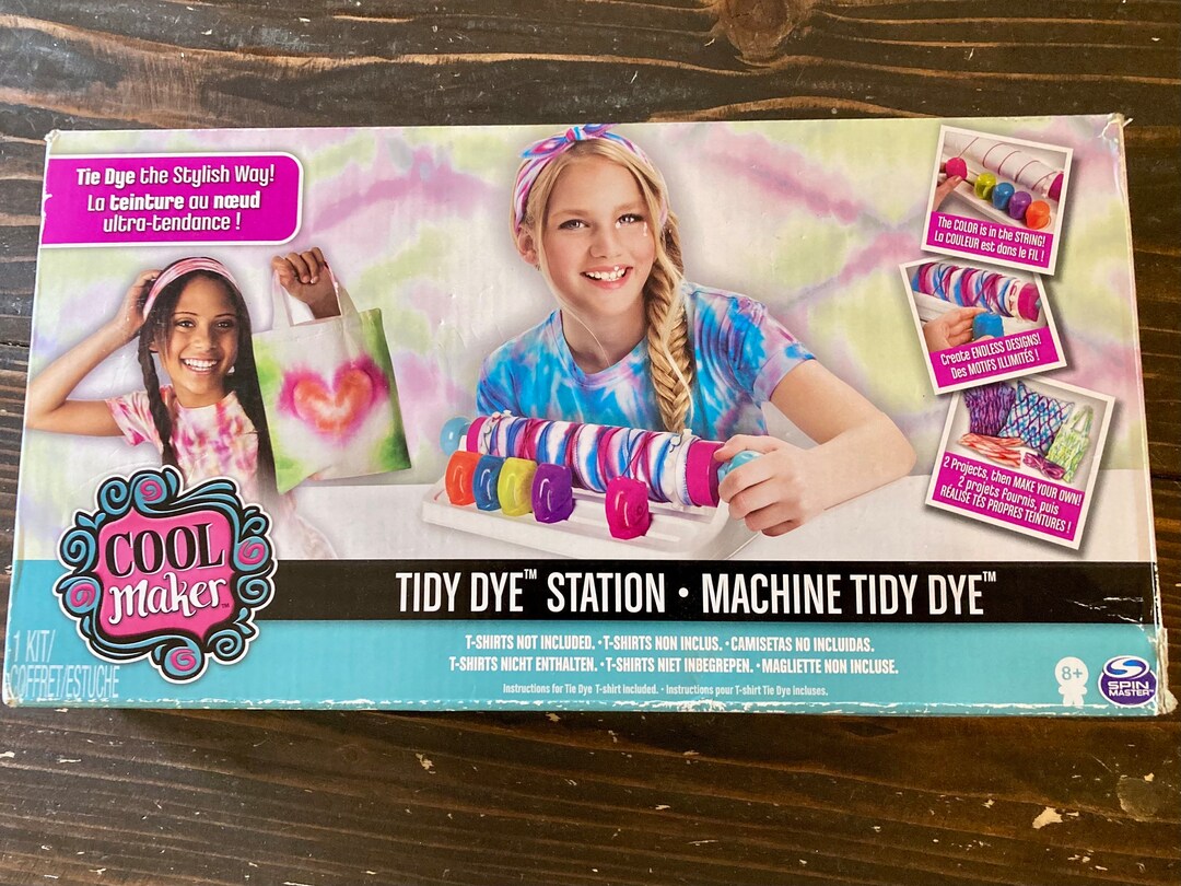 Cool Maker Tie Dye Tidy Station Kit - Machine Tidy Dye (t-shirt NOT ...
