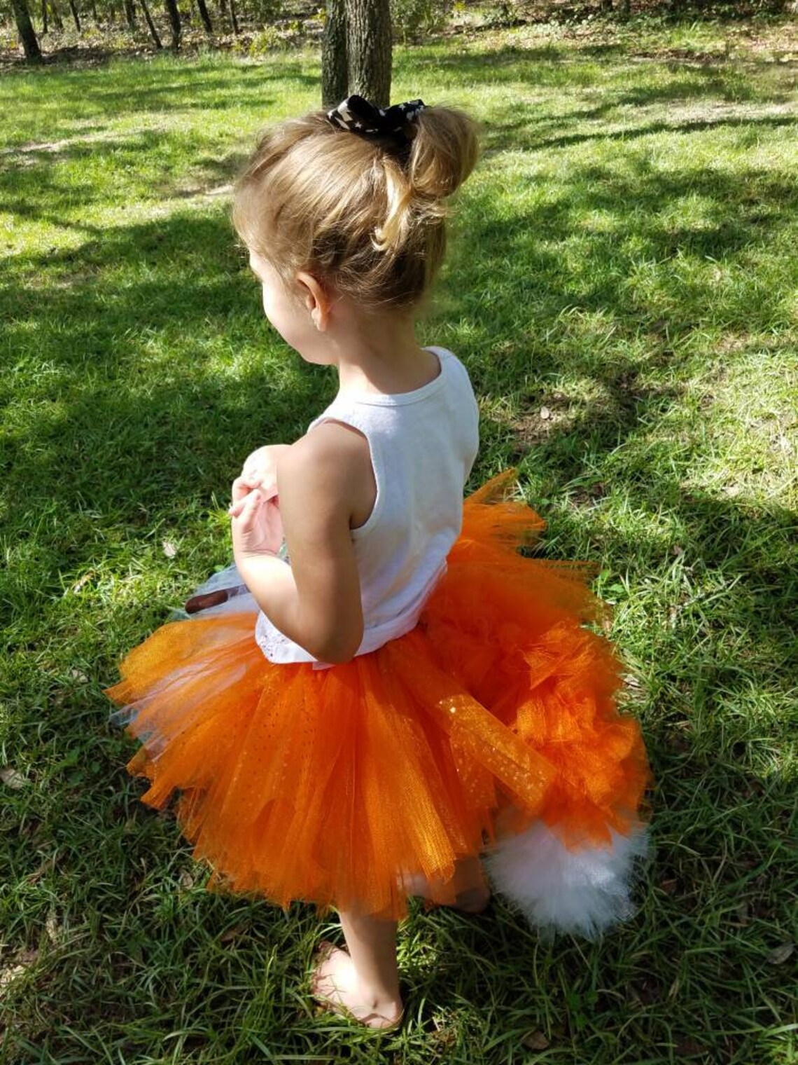 Fox Tulle Tutu. Birthday. Costume. Halloween. Purim. Fuchs. Sparkling ...