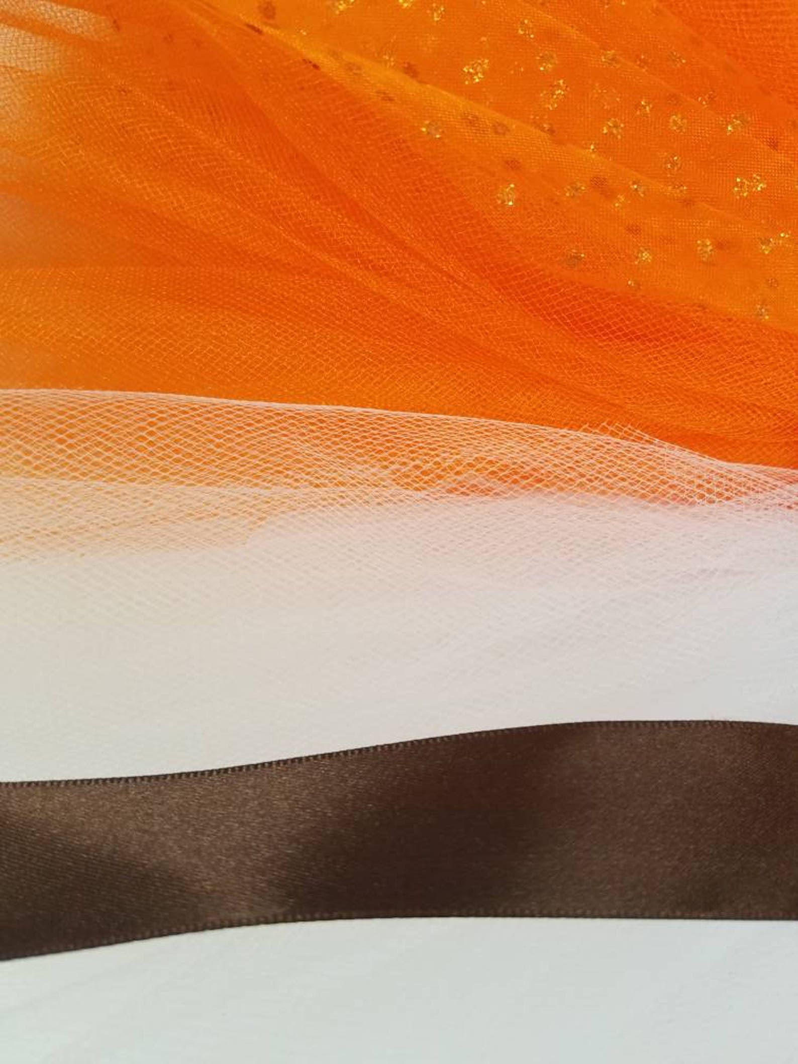 Fox Tulle Tutu. Birthday. Costume. Halloween. Purim. Fuchs. Sparkling ...