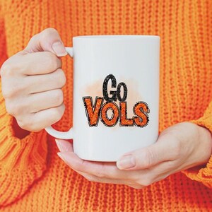 Go Vols Glitter PNG Downloadable Design | University of TN Design | UT ...