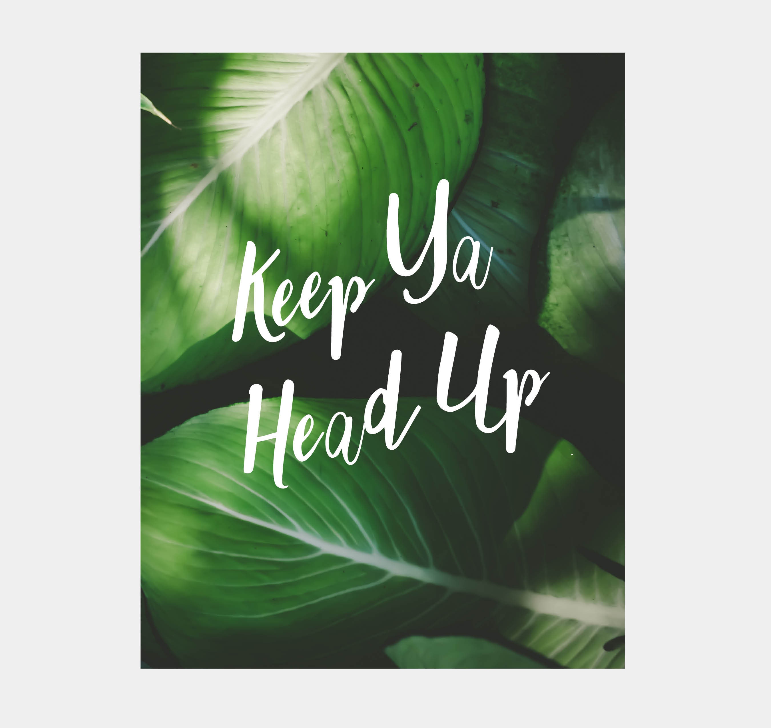 Keep Ya Head Up Art Print Tupac Lyrics Hip Hop Print Art Etsy España