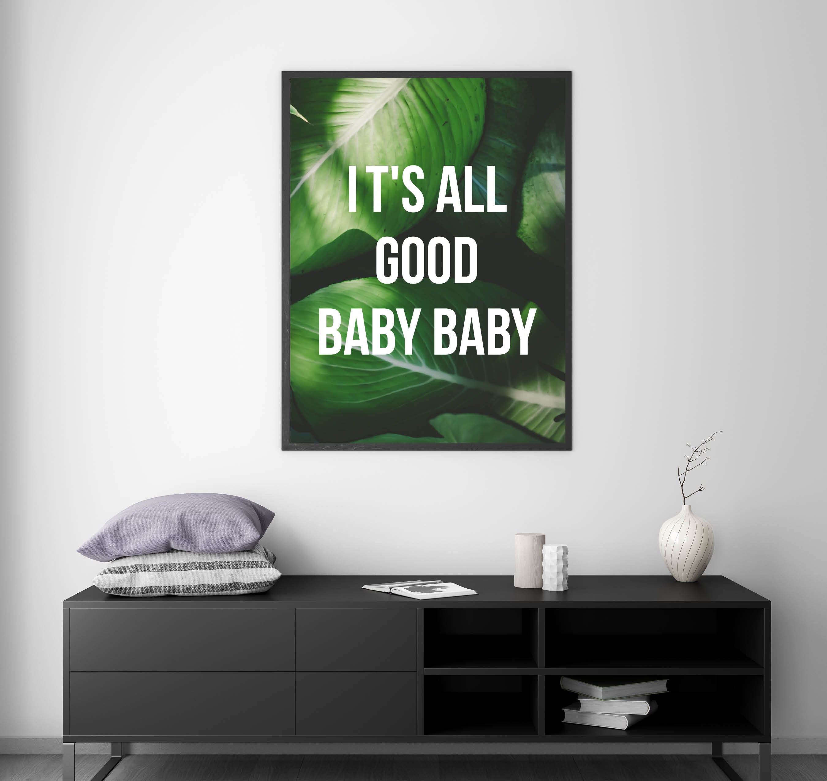 It's All Good Baby Baby Art Print Biggie Smalls Lyrics - Etsy UK