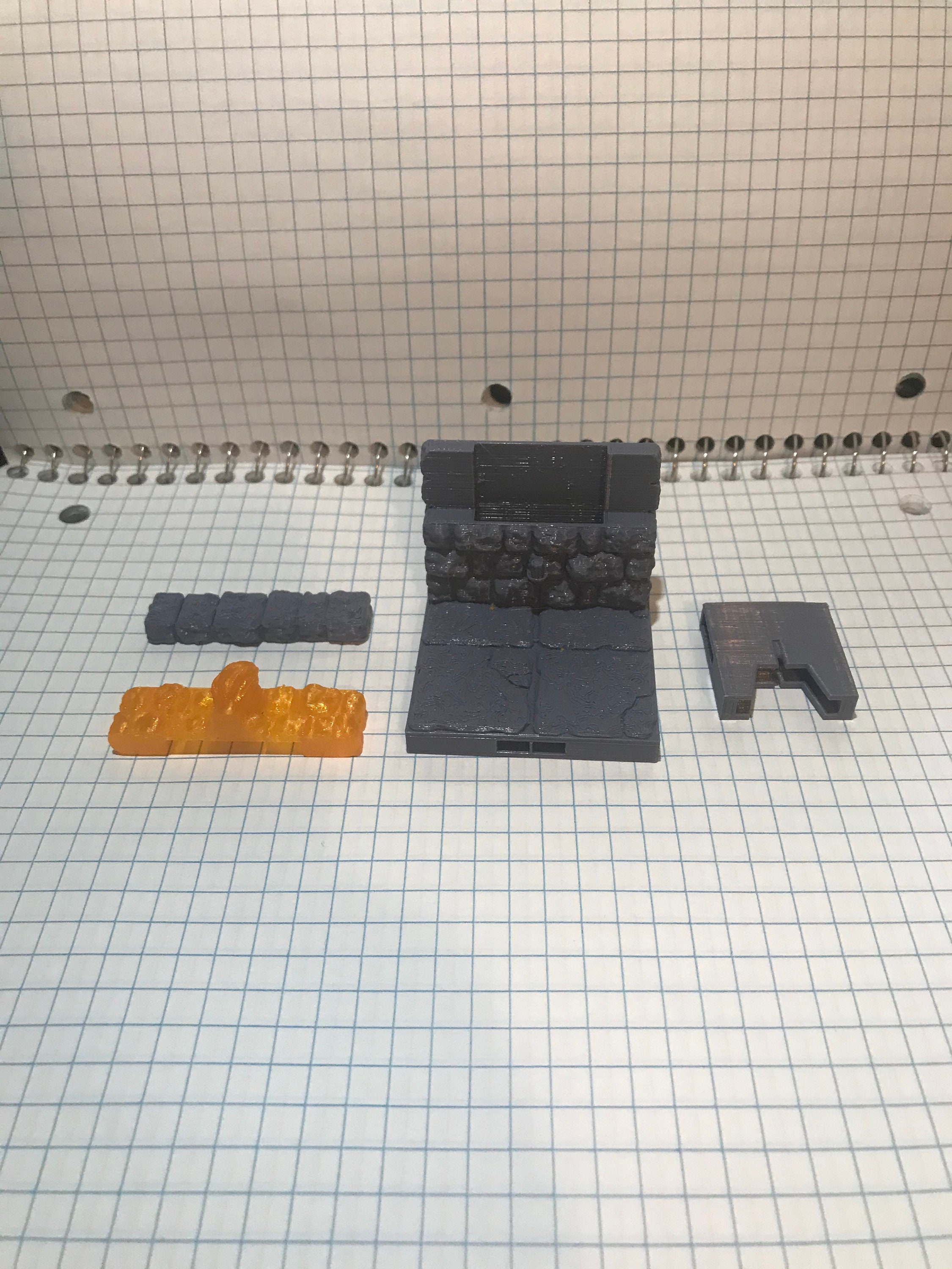 3d Printed LED Torch Dungeon Tile - Etsy