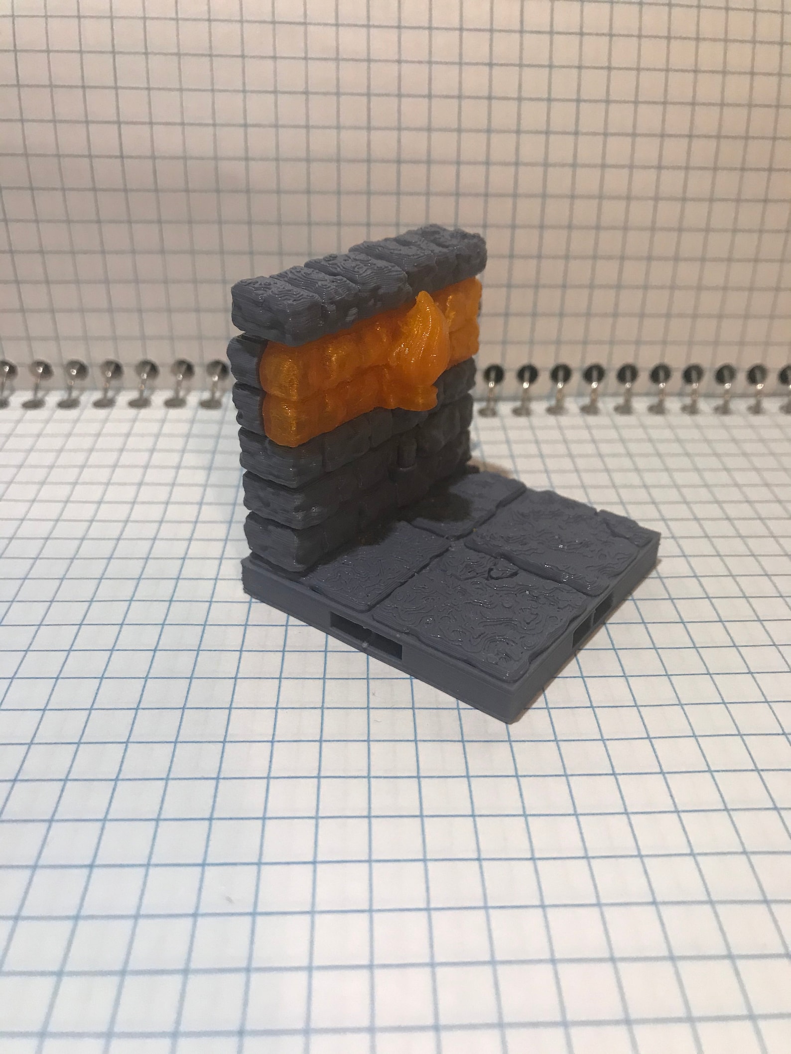 3d Printed LED Torch Dungeon Tile - Etsy