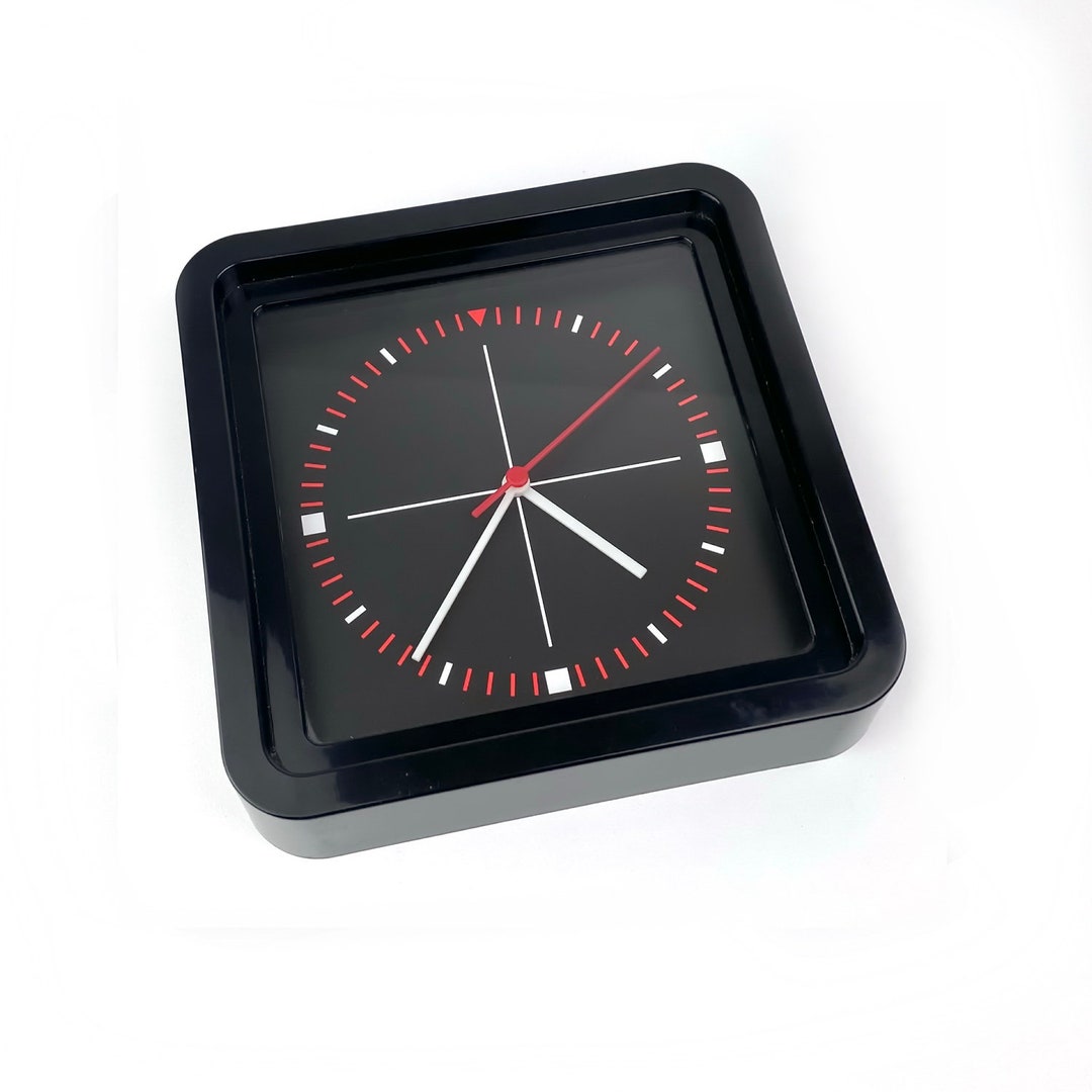 IKEA Kvitt Modern Square Wall Clock 90s Minimalist Mid Century - Etsy