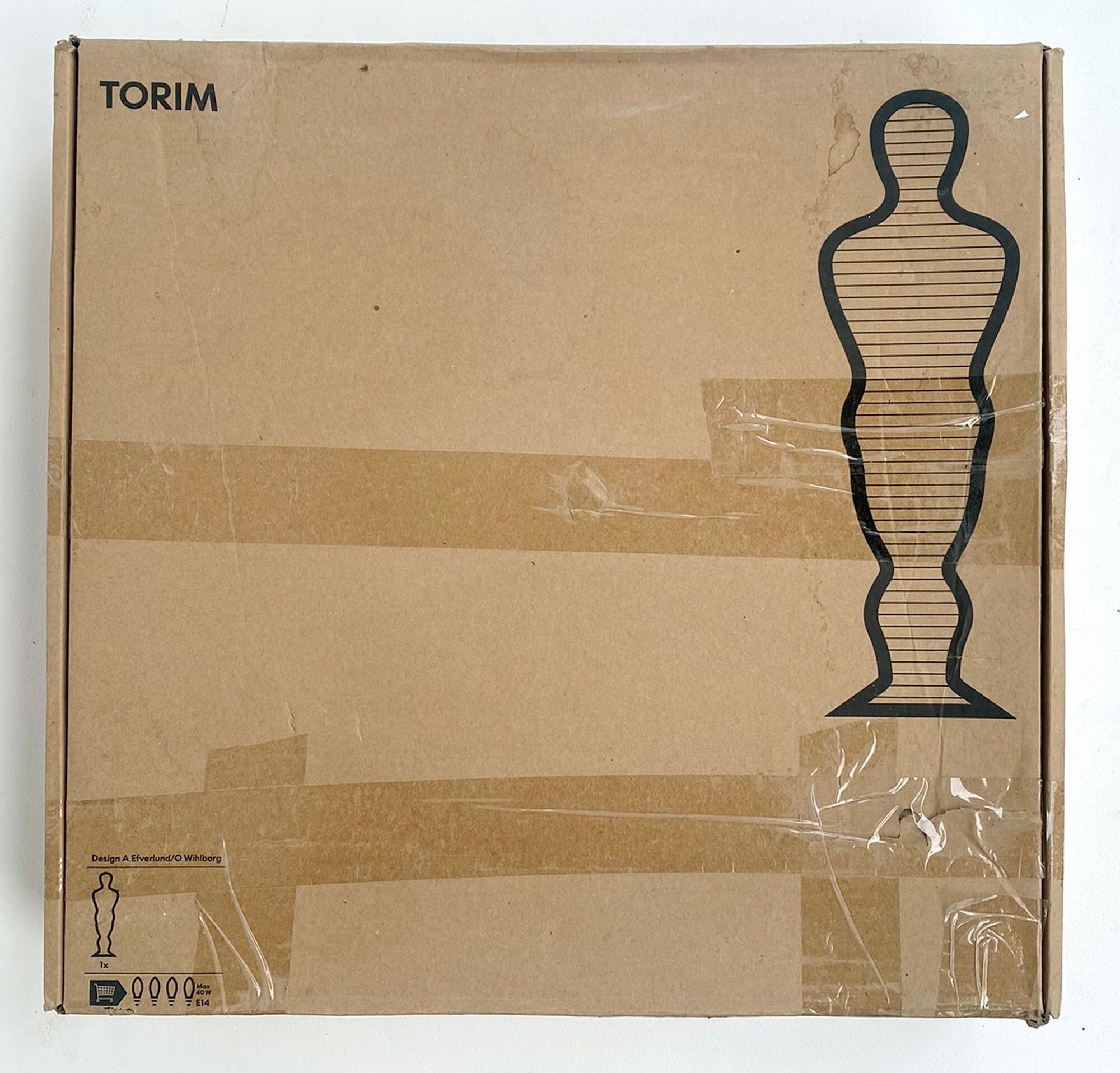 IKEA TORIM Male Floor Lamp 2006 Anna Efverlund & Ola Wihlborg Brandnew ...