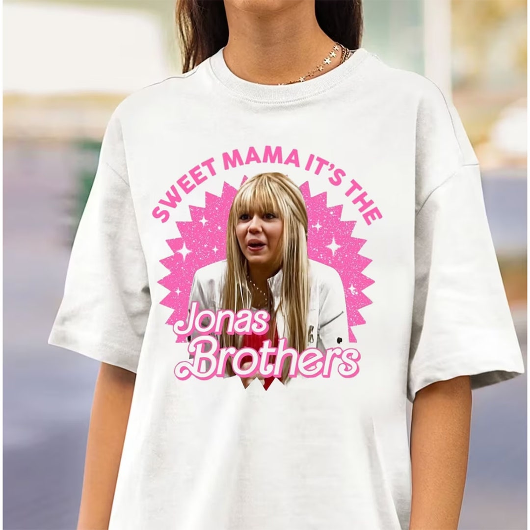Sweet Mama It's the Jonas Brothers Shirt, Jonas Brothers Merch Shirt, Hannah Montana Shirt, 90's ...