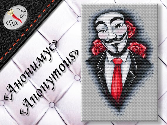 Man Cross Stitch Chart PDF Instant Download Bright Cross | Etsy