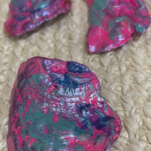 Pink Turquoise Oyster Shells/set of - Etsy
