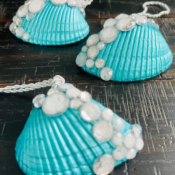 Aqua Ornaments - Etsy