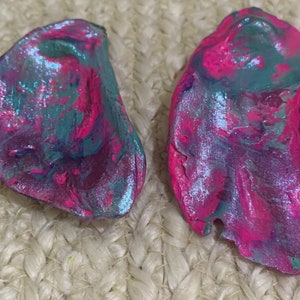 Pink Turquoise Oyster Shells/set of - Etsy