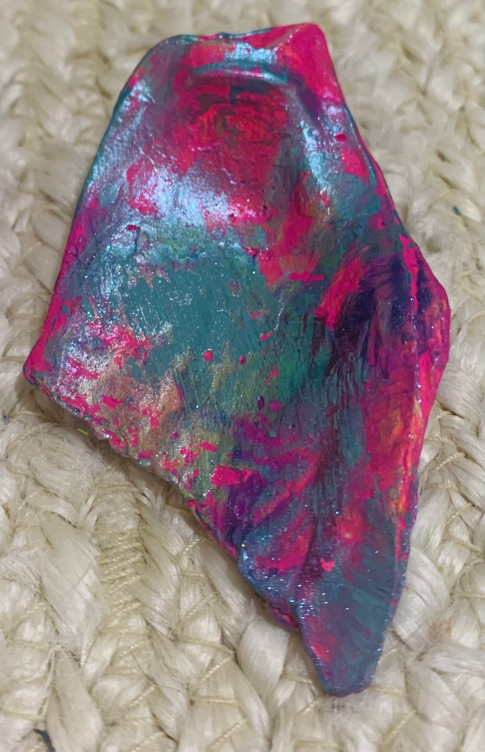 Pink Turquoise Oyster Shells/set of - Etsy