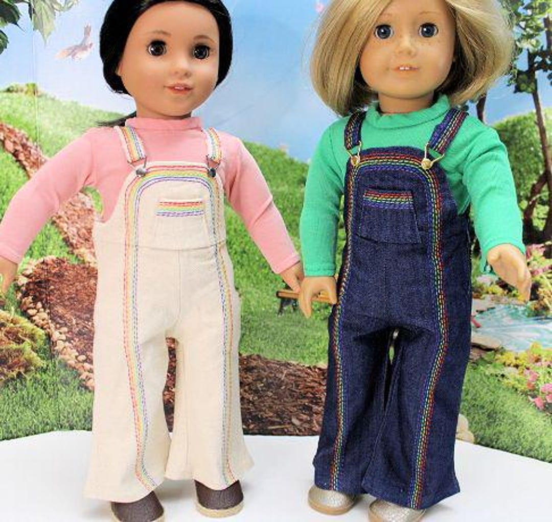 Rainbow Overalls - Etsy