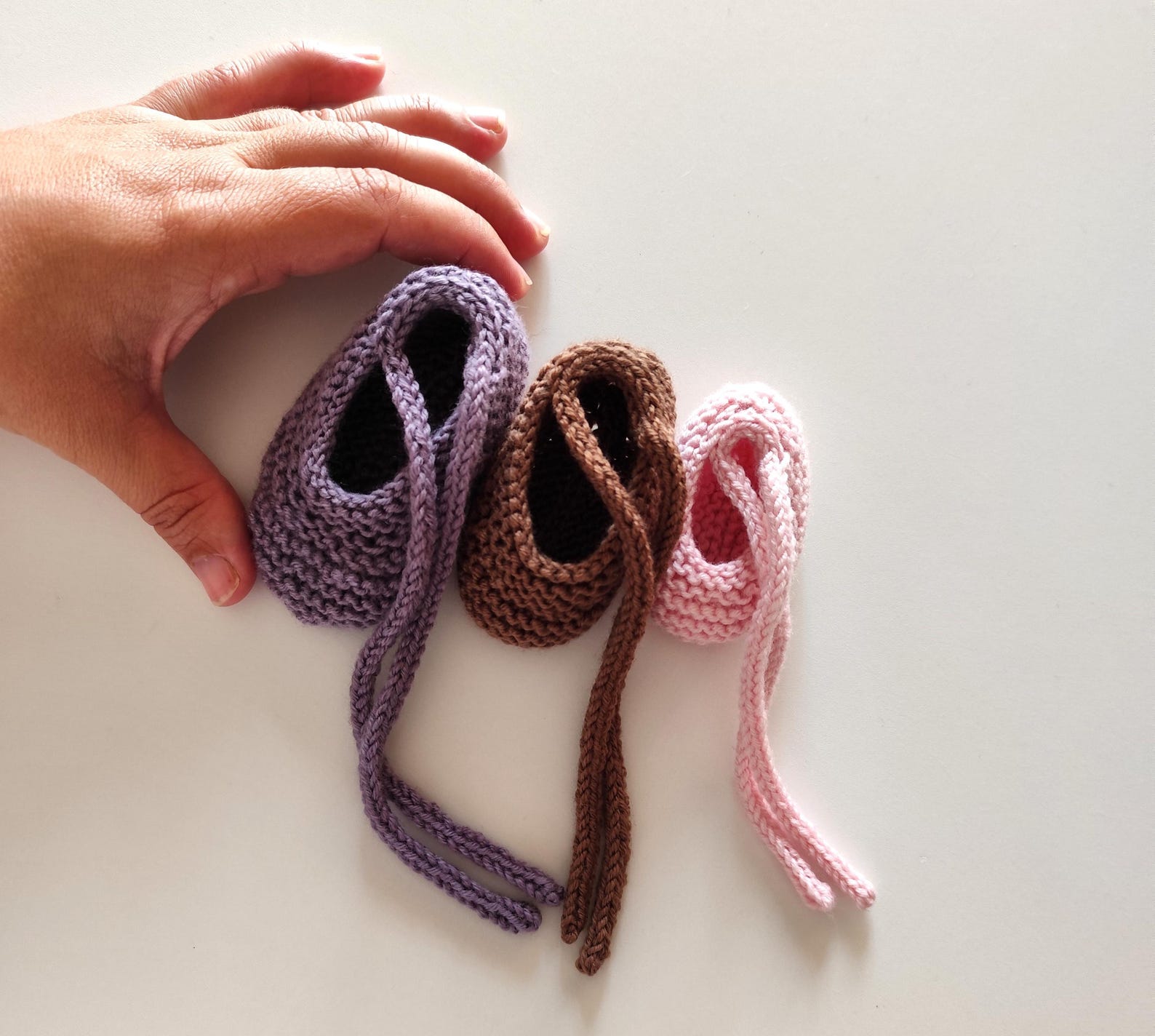 Little Swan Baby Slippers Knitting Pattern | PDF Knitting Pattern ...