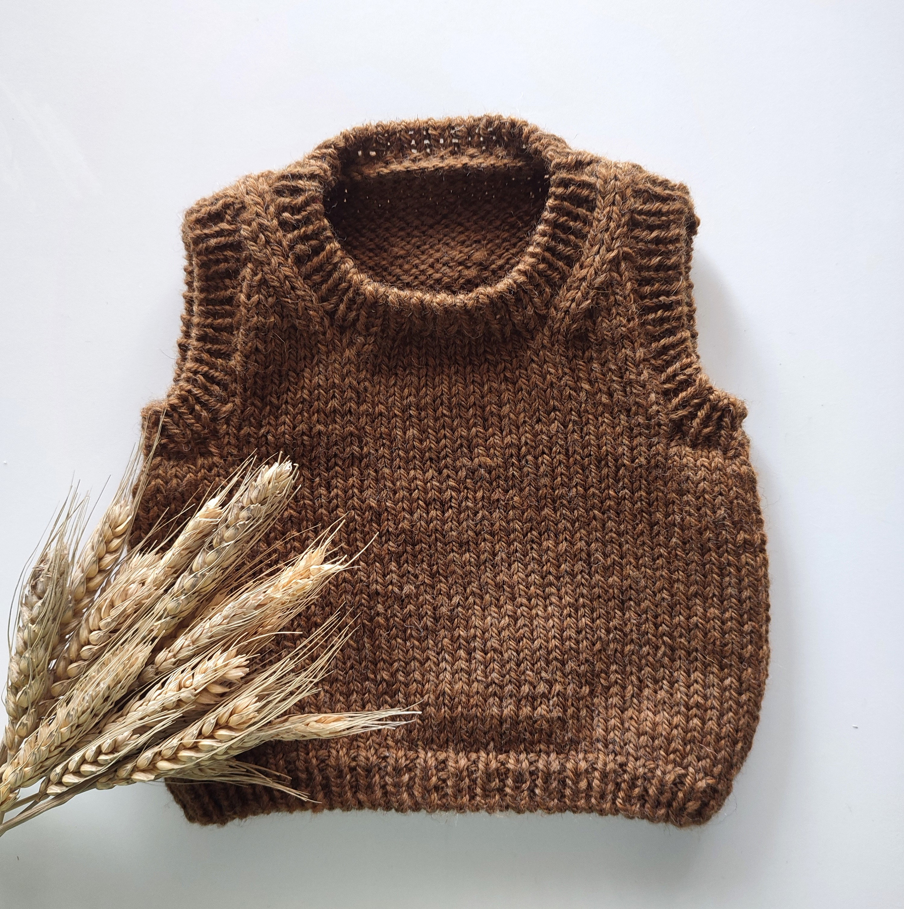 Versatile Kids Vest Knitting Pattern | PDF Knitting Pattern | 0-14 ...