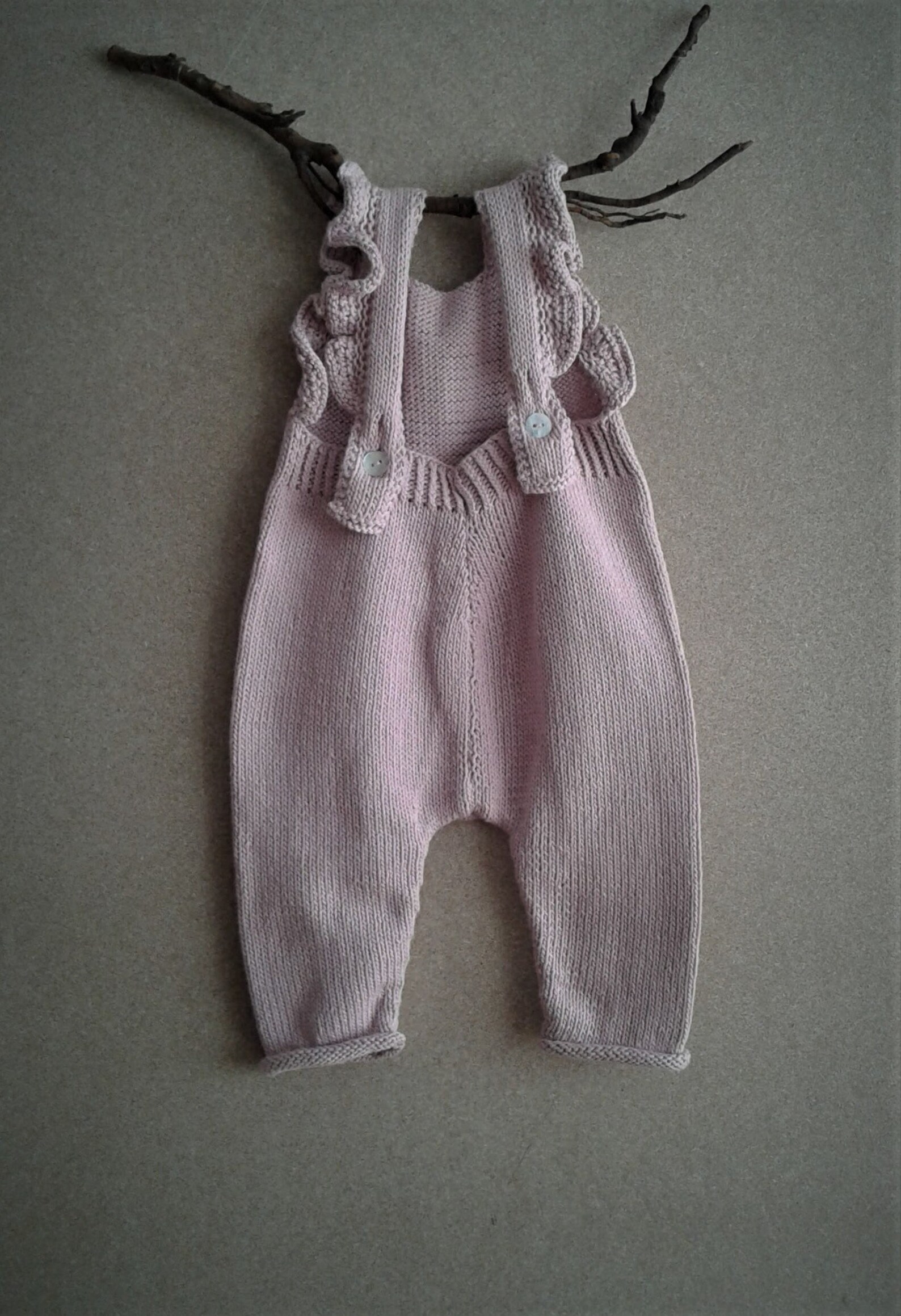 Poppy Baby Playsuit Knitting Pattern | Baby Romper Pattern | PDF ...