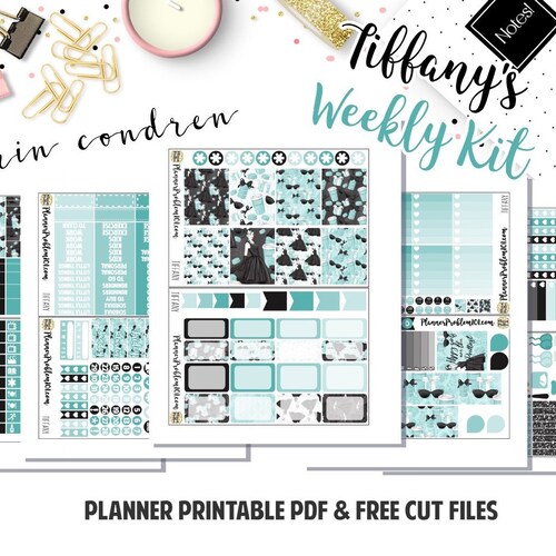 Printable Planner Stickers Erin Condren Vertical Weekly | Etsy