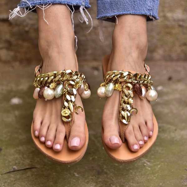 Handmade Sandals - Etsy