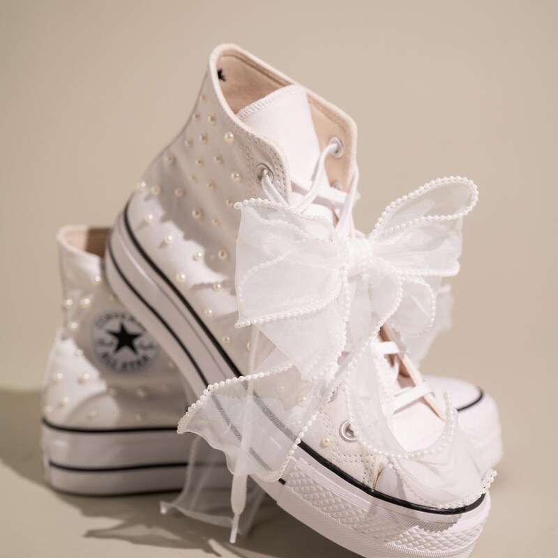 Bridal Converse - Etsy
