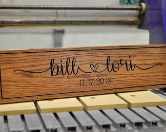 Connected Name Sign - Etsy