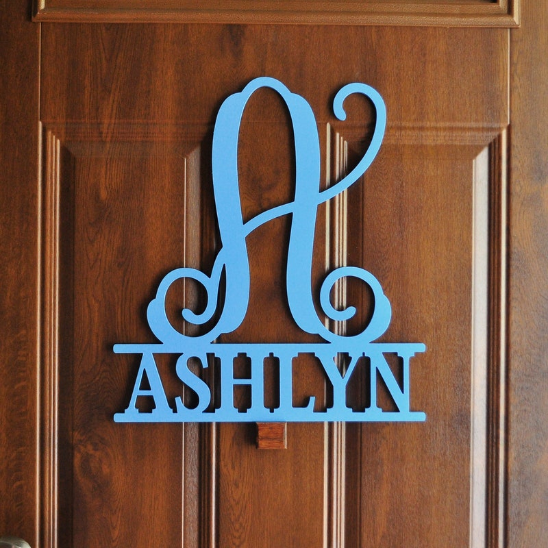 Initial Wall Hanging - Etsy