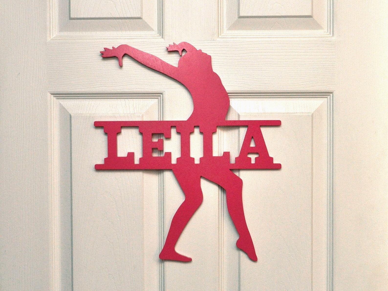 Personalized Dance Door or Wall Sign Dancer Decoration Name - Etsy