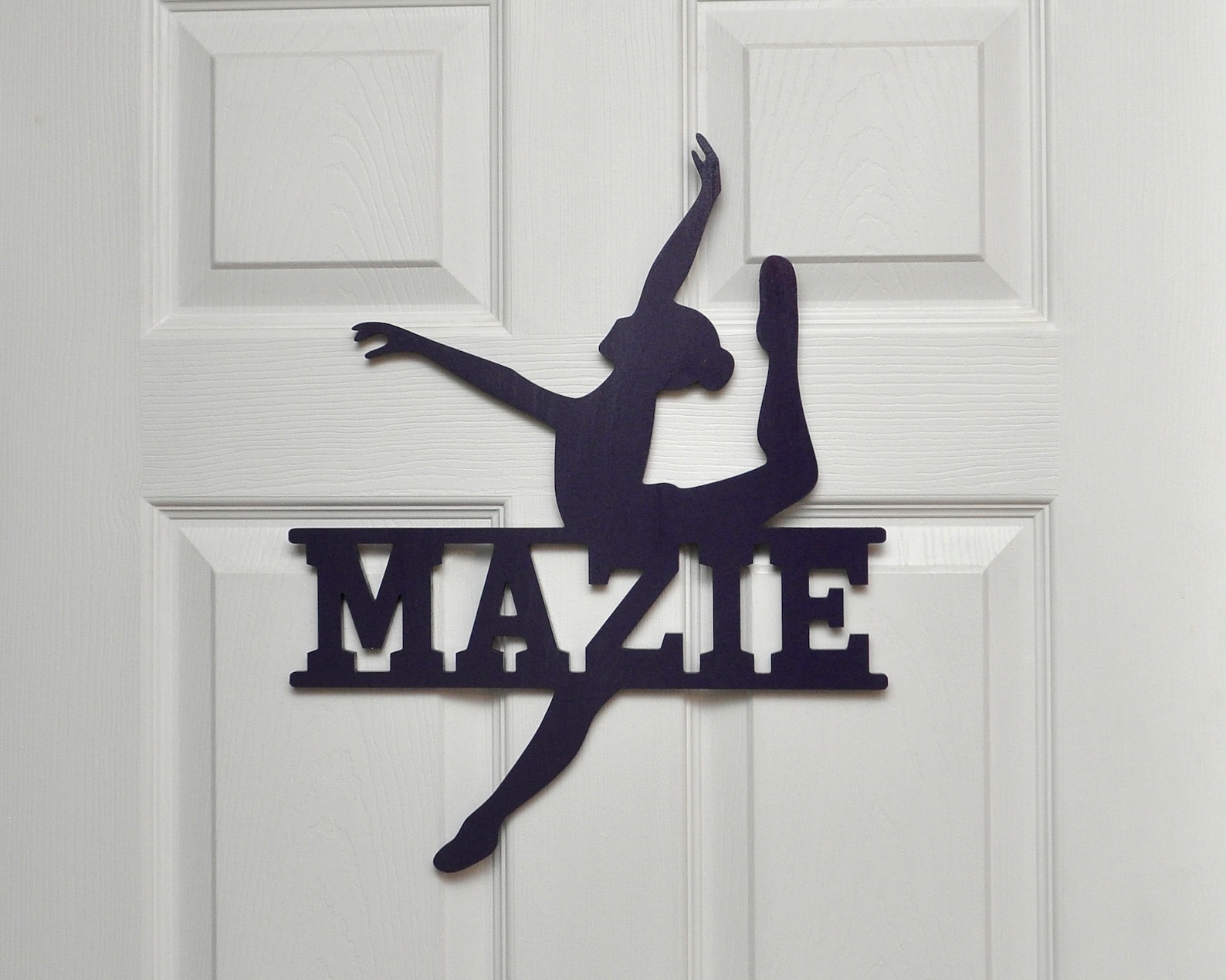 Personalized Dance Door or Wall Sign Dancer Decoration Name - Etsy